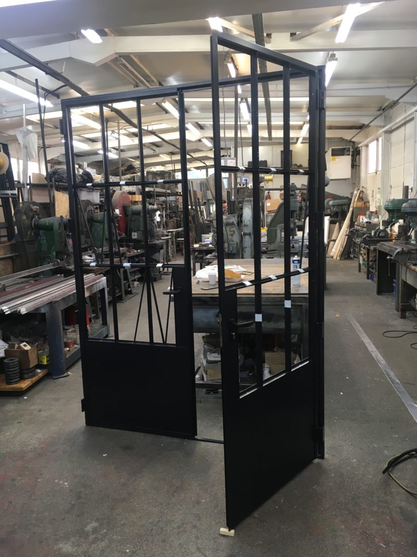 Close up Steel Windows and Doors - Design Plus London